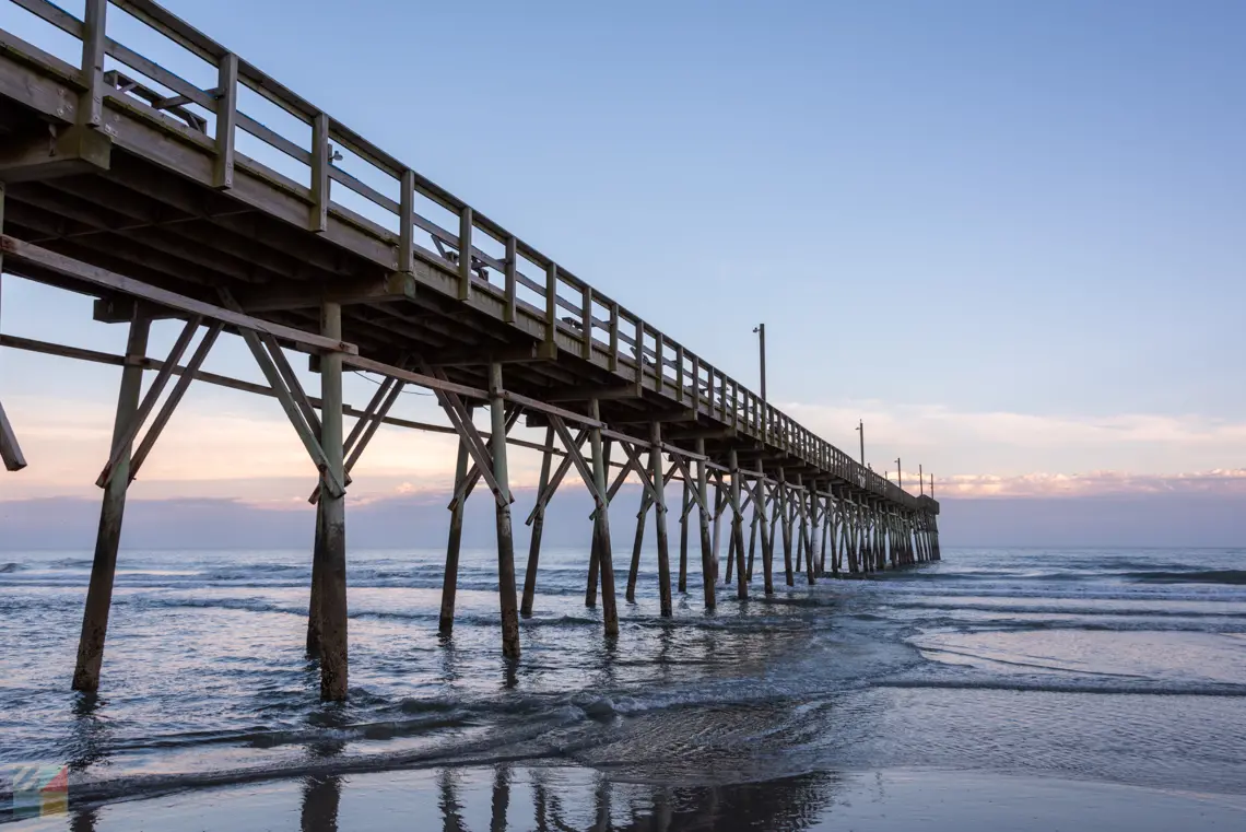 Sunset Beach Pier - SouthPort-NC.com